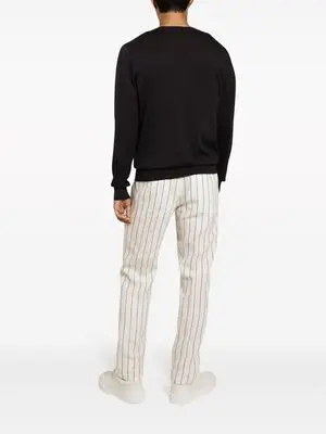 Dolce & Gabbana Logo-embroidered Cardigan - Blue