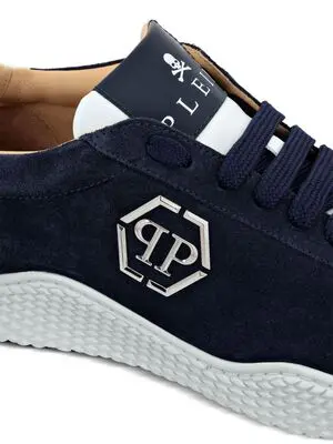 Philipp Plein Logo-plaque Suede Sneakers