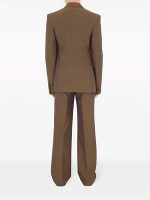 Burberry Striped Straight-leg Trousers