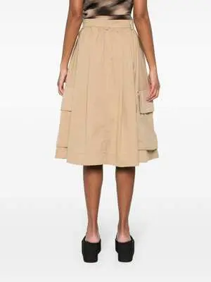 Moschino Cotton Cargo Skirt
