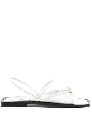 REIKE NEN Nabi Leather Sandals - White