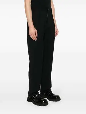Comme Des Garçons Two-way Tapered Wool Trousers