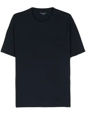 Officine Générale Chest-pocket T-shirt - Blue
