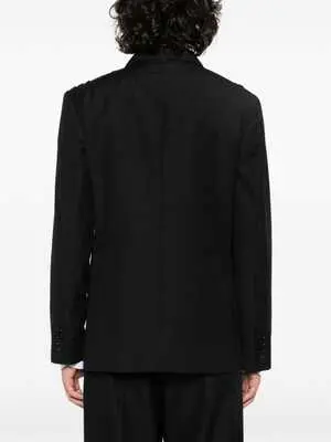 Simone Rocha Ruched Double-breasted Blazer