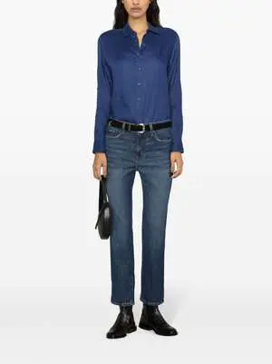 Polo Ralph Lauren Karrie Linen Shirt - Blue