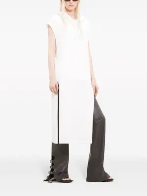 COURREGES Hooded Sleeveless Tunic
