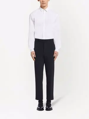 Prada Pressed-crease Trousers