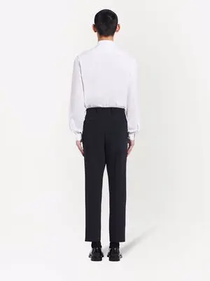 Prada Pressed-crease Trousers