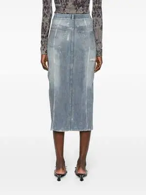 Acne Studios Trompe-l'oeil Midi Skirt