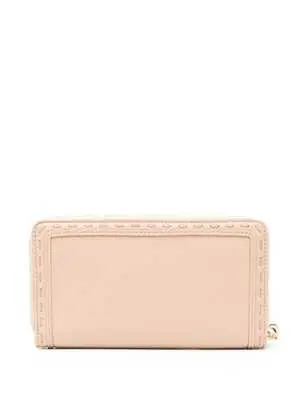 LANCEL Zip-up Leather Wallet