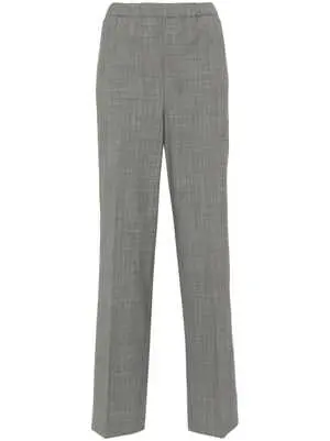 Fabiana Filippi Mélange Straight-leg Trousers