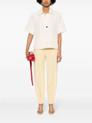 Fabiana Filippi Straight-leg Trousers - Yellow