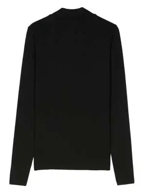 Calvin Klein Fine-ribbed Mock-neck Top