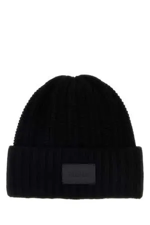 Max Mara Macbeth Cashmere Beanie - Black