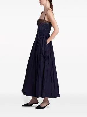 Altuzarra Andrea Tie-dye Midi Dress - Blue