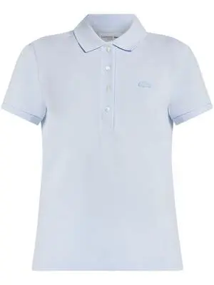 Lacoste Logo-appliqué Polo Shirt - Blue