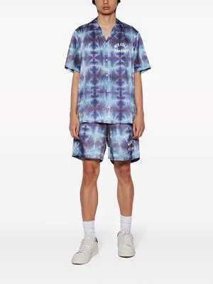 NAHMIAS Tie-dye Satin Shirt