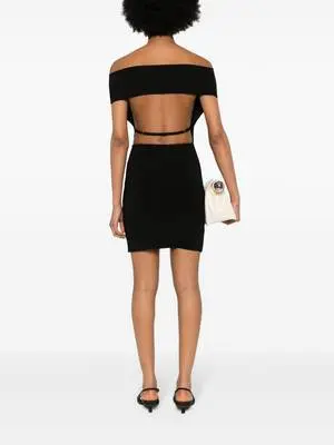 Jacquemus La Robe Cubista Mini Dress - Black