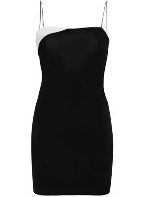 Jacquemus La Mini Robe Aro Mini Dress - Black