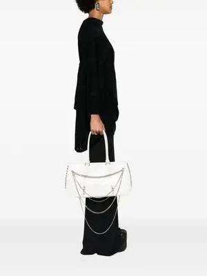 Yohji Yamamoto Chain-detail Leather Shoulder Bag