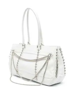 Yohji Yamamoto Chain-detail Leather Shoulder Bag