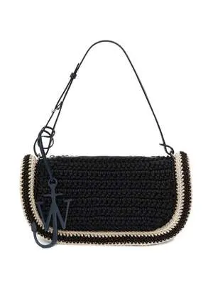 JW Anderson Bumper 15 Crochet Shoulder Bag - Blue