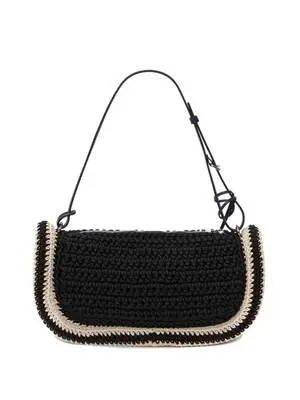 JW Anderson Bumper 15 Crochet Shoulder Bag - Blue