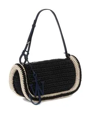 JW Anderson Bumper 15 Crochet Shoulder Bag - Blue