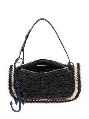 JW Anderson Bumper 15 Crochet Shoulder Bag - Blue