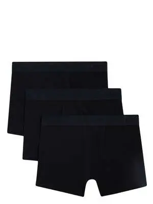 Lacoste Logo-print Cotton Boxers - Black