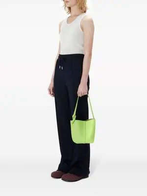 JW Anderson Slim-cut Flared Track Pants - Blue