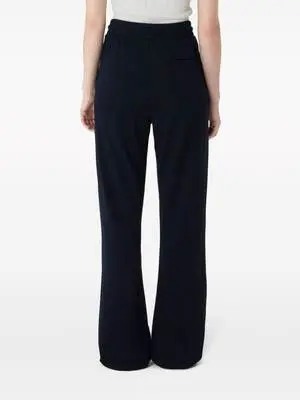 JW Anderson Slim-cut Flared Track Pants - Blue