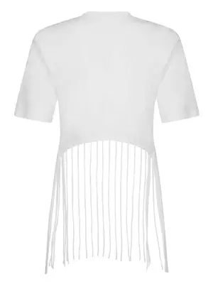 Dsquared2 Graphic-print Fringed T-shirt