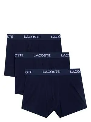 Lacoste Logo-print Cotton Boxers - Blue