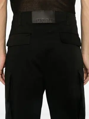 MSGM Wide-leg Cargo Trousers