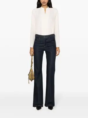 Ralph Lauren Heiberly Crepe Shirt
