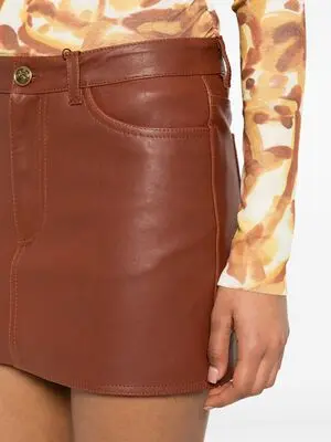 Etro Nappa Mini Skirt