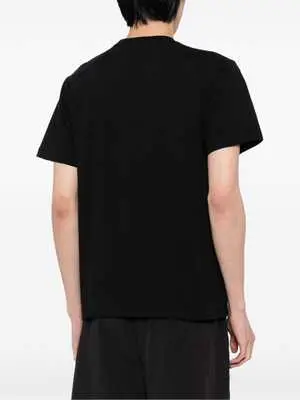 A BATHING APE Logo-print Cotton T-shirt - Black
