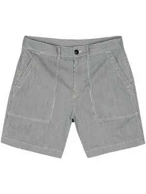 Woolrich Striped Bermuda Shorts - Blue