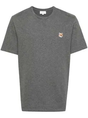 Maison Kitsuné Bold Fox Head Cotton T-shirt - Grey