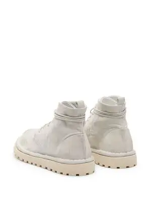 Marsèll Sancrispa Alta Suede Boots - Grey
