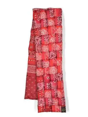 Kapital Bandana-print Woven Scarf - Red