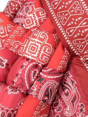 Kapital Bandana-print Woven Scarf - Red