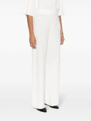 Fabiana Filippi Sequin-embellished Knit Trousers - Neutrals