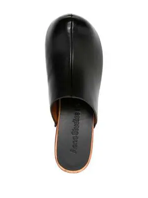 Acne Studios Wooden-platform Clogs