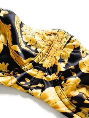 Versace Barocco-print Balconette Bra