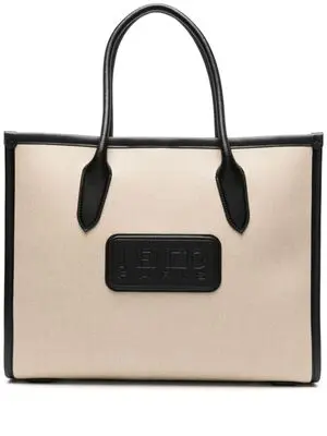 Kenzo 18 Canvas Tote Bag - Neutrals