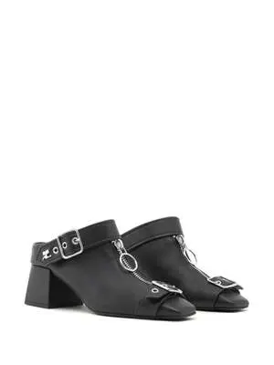 COURREGES Gogo 55mm Leather Mules