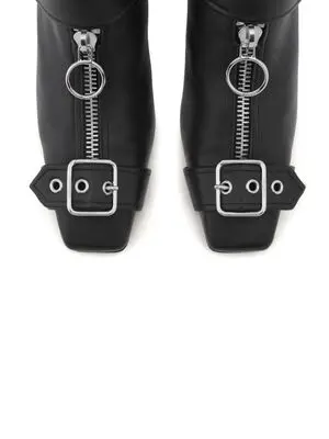 COURREGES Gogo 55mm Leather Mules