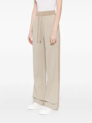 Lorena Antoniazzi Cotton-blend Track Pants